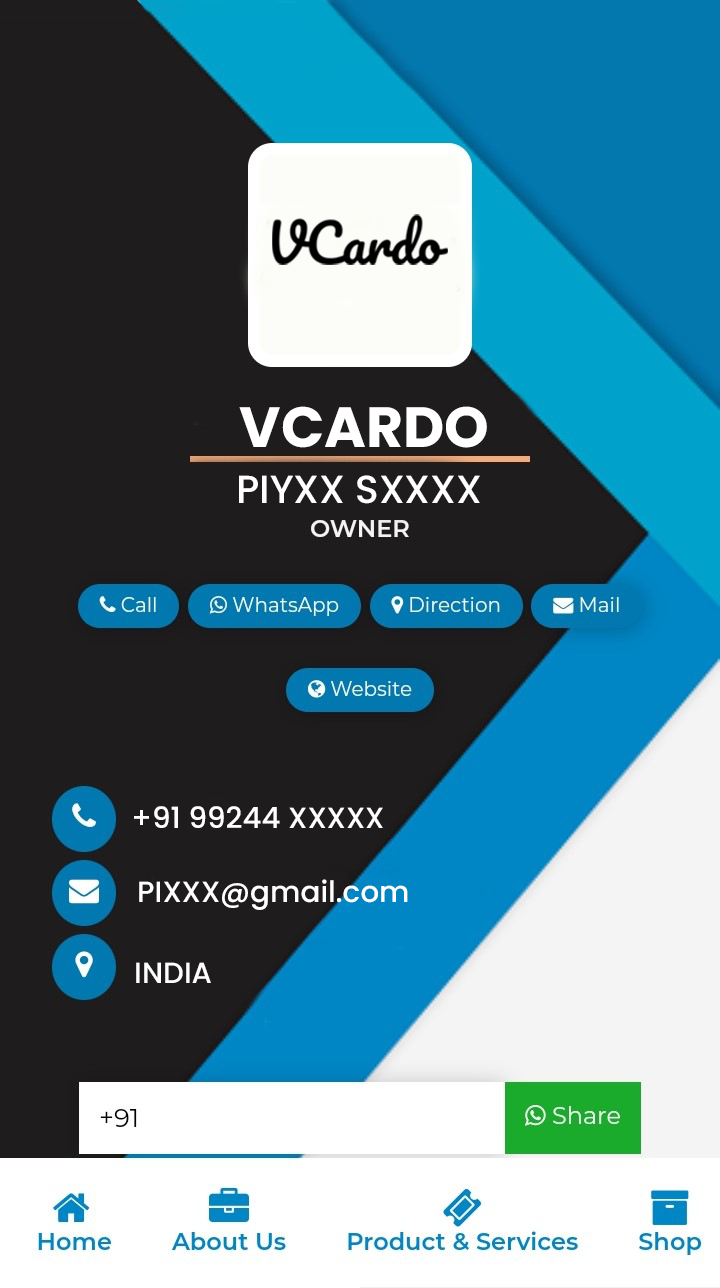 VCardo.in || Digital Visiting Card Online || Business Card Online ...